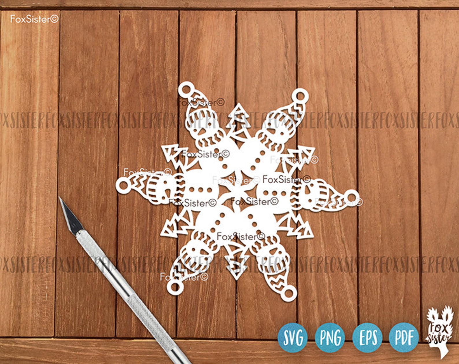 Snowflakes Svg Bundle Christmas Svg Files, House Svg, Snowman Svg ...