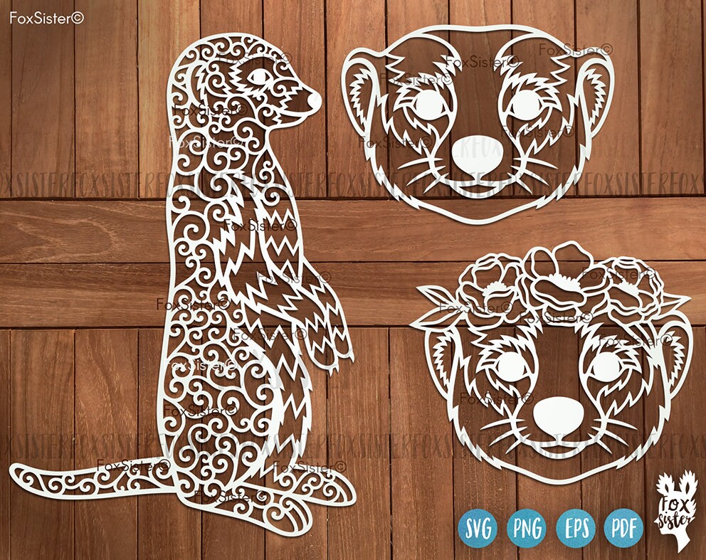 Meerkat Svg Design for Cricut and Silhouette, Safari Svg, Safari ...