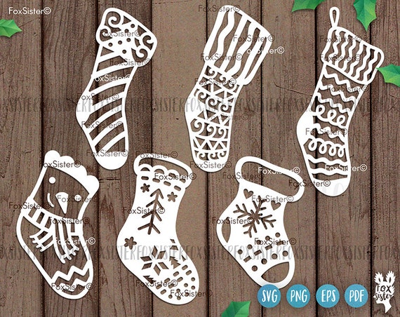 Christmas Svg Bundle Stockings Svg Socks Snowman Png | Etsy