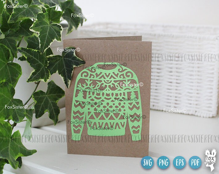 Christmas Sweater Svg Bundle Christmas Tree Snowflake Svg | Etsy