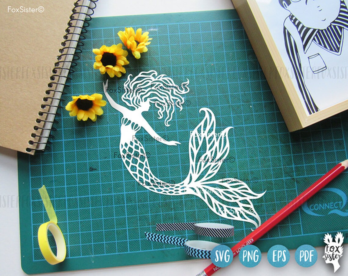 Mermaid SVG Bundle Mermaids SVG File for Cricut Little - Etsy Australia