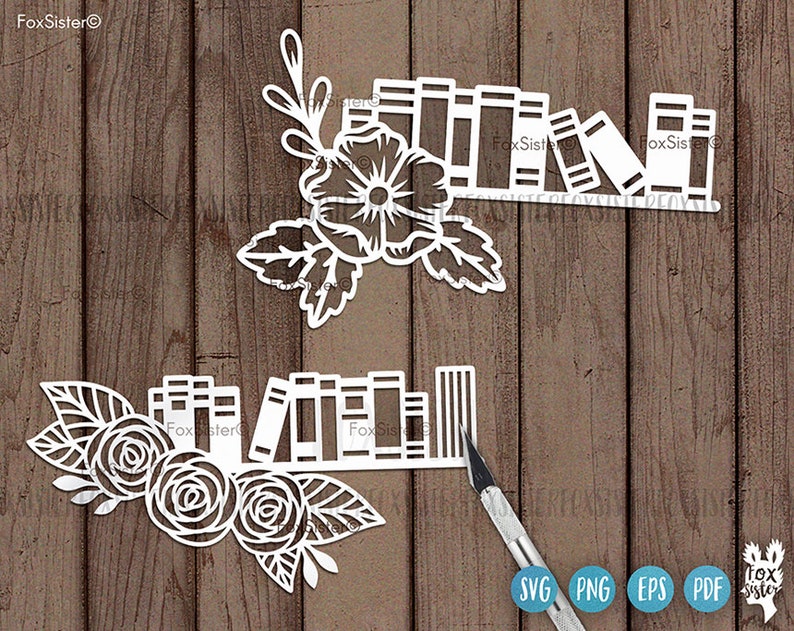 Books Svg Bundle for Cricut and Silhouette Book Lover Svg - Etsy