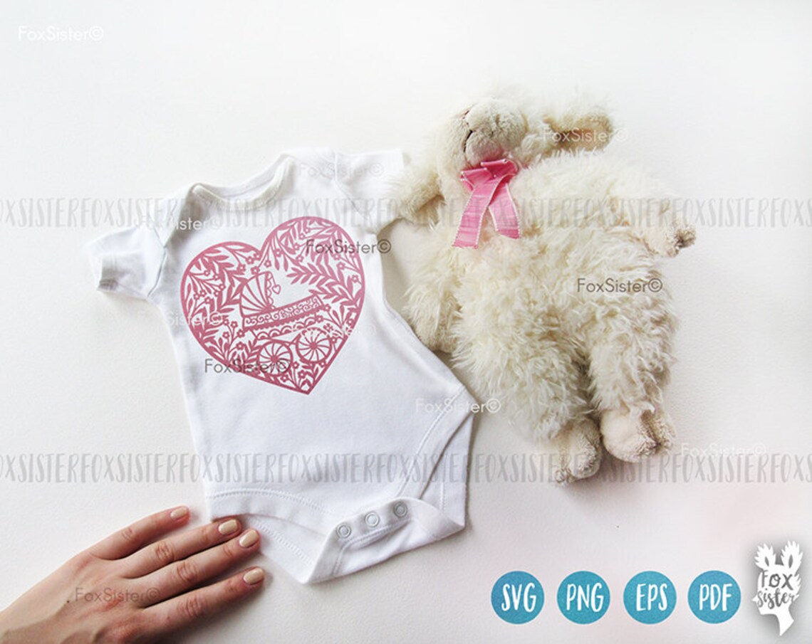 Newborn Baby Svg Celebration Design Cutting File, Baby Shower Svg ...
