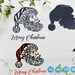 Santa Svg Cut File for Cricut and Silhouette, Santa Claus Svg, Santa ...