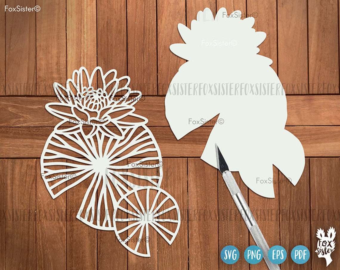 Frogs and Lily Pads Svg for Cricut and Silhouette Frog Svg - Etsy UK