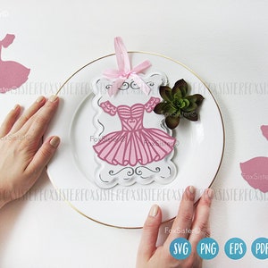 Ballerina Svg, Ballerina Dress Svg, Little Girl Ballet Dancer Svg ...