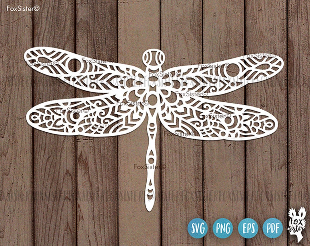 Dragonfly Svg Cut Files, Dragonfly Clipart, Dragonfly Svg, Insect Svg ...