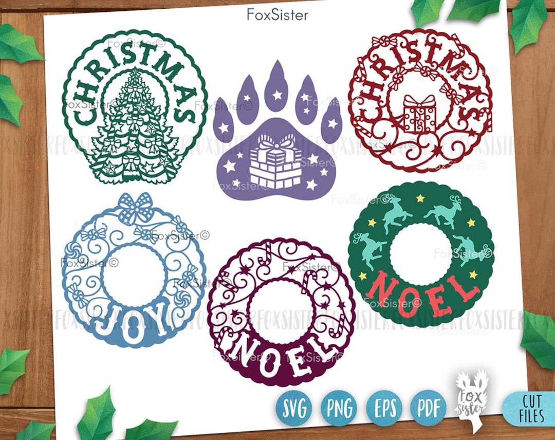 Christmas Svg Bundle for Cricut Silhouette, Christmas Png, Christmas ...