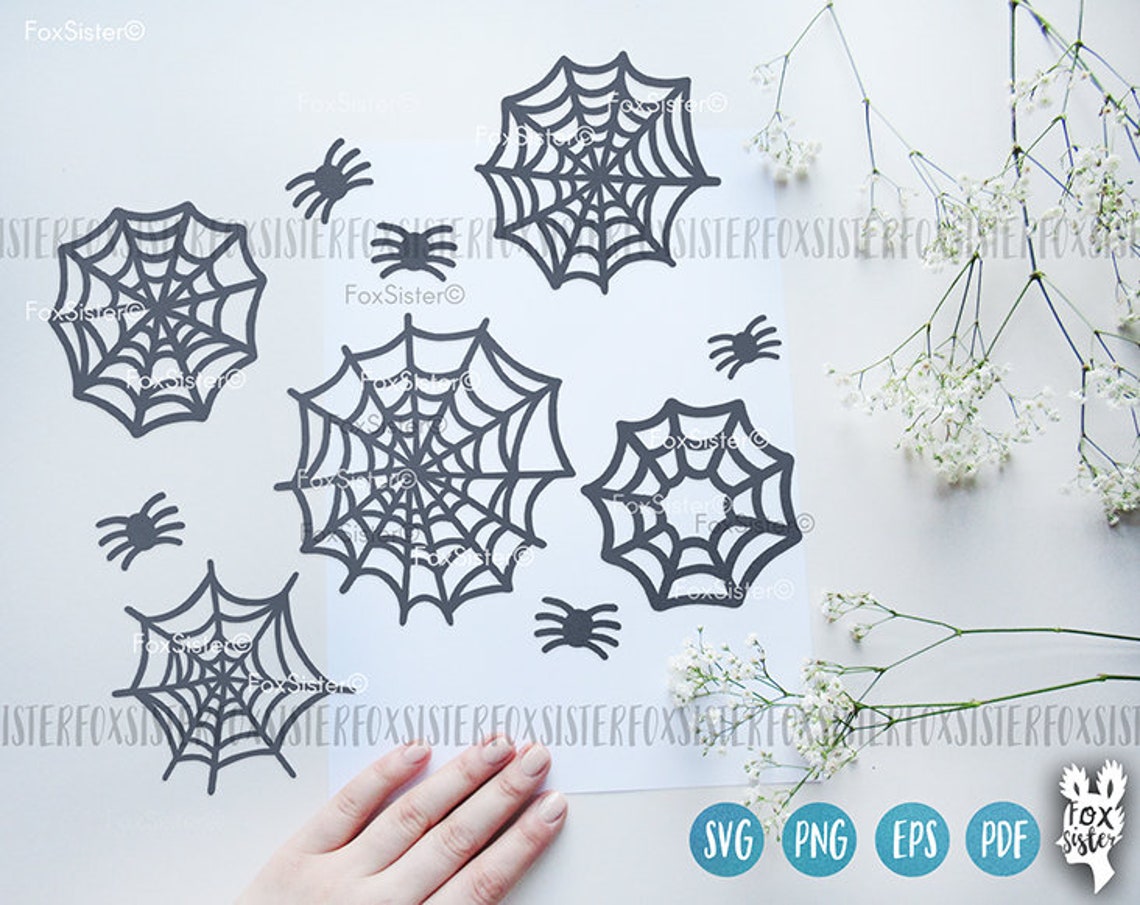 Spiderweb Svg Bundle Spiderweb Cut File Halloween Svg | Etsy
