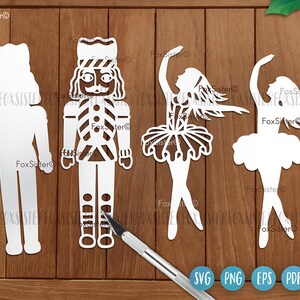 Nutcracker Svg Bundle for Cricut and Silhouette, Christmas Svg, Mouse ...