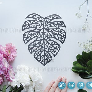 Leaves Svg Set 9, Leaf Svg File 3 Leaf Designs, Leaves Cutting Svg ...