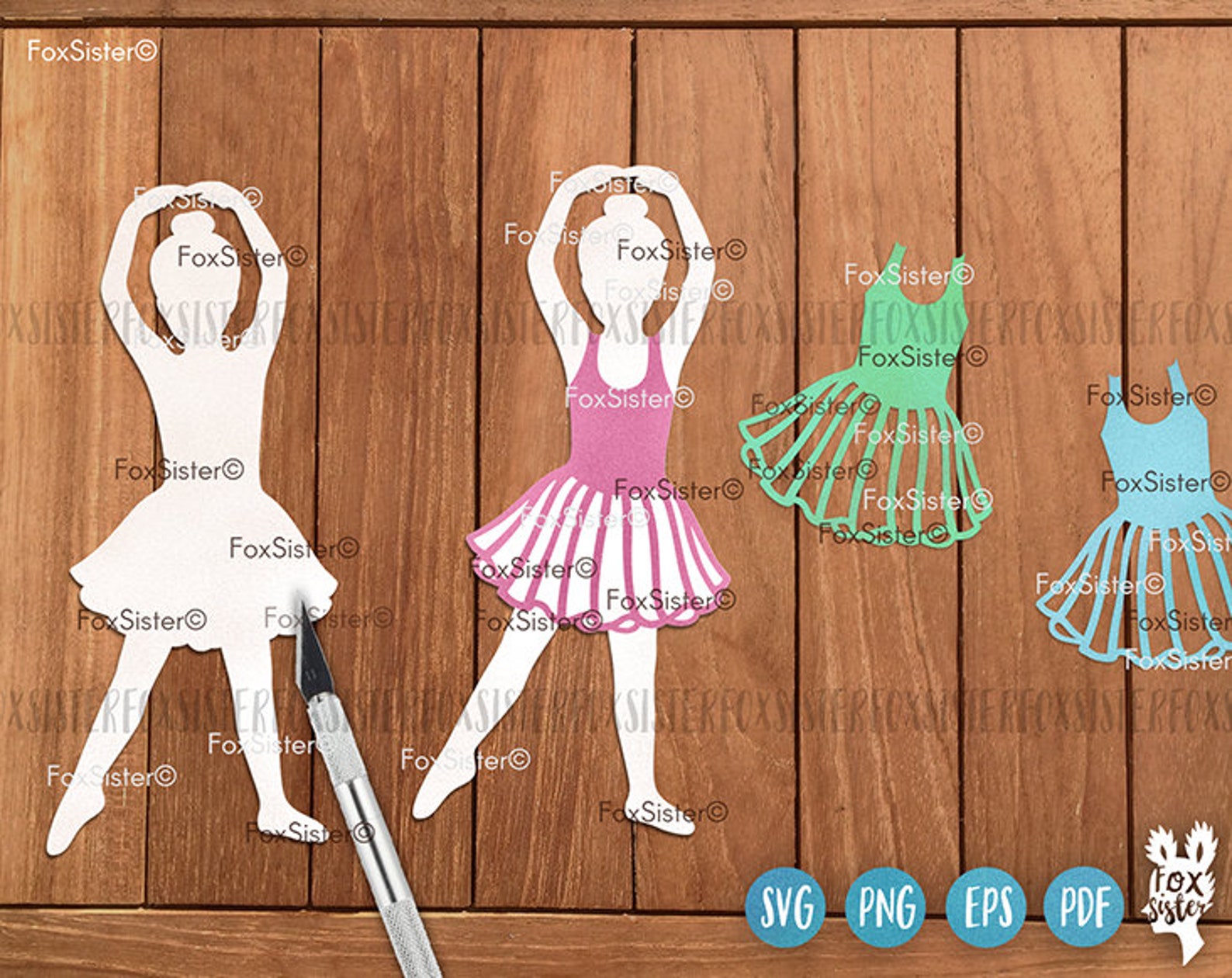 Little Ballerina Svg, 4 Ballet Dancers Svg, Little Girl Svg, Ballet Svg ...