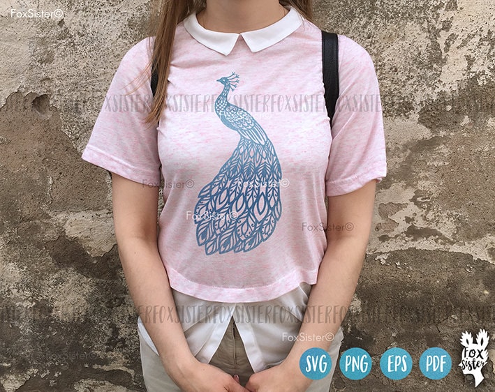 Peacock Svg Vector Detailed Cutting File Design Peacock - Etsy Australia