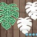 Leaves Svg Set 9, Leaf Svg File 3 Leaf Designs, Leaves Cutting Svg ...