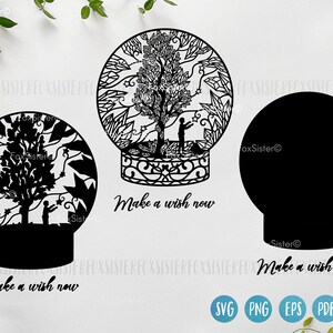 Boy Making a Wish Svg Design for Cricut and Silhouette, Birthday Svg ...