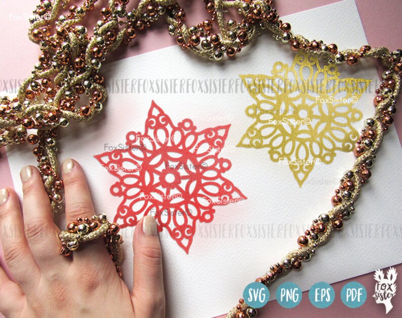 Svg Star Svg Christmas Snowflake Svg Cut Files Christmas - Etsy