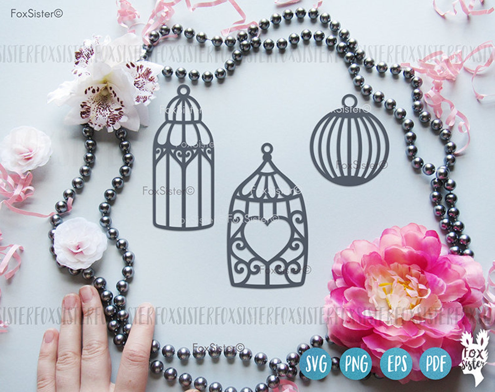 Bird Cage Svg Bundle, Cages Svg Cut File, Cage Vectors Silhouette, Cage ...