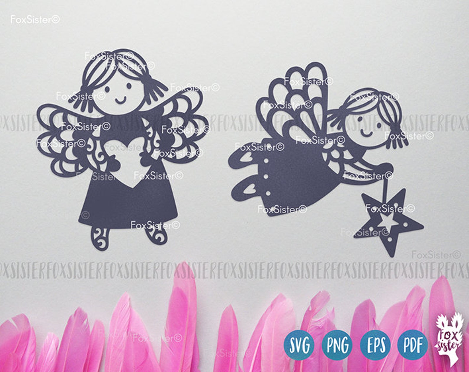 Angels Svg, Flying Angel Svg, Cute Little Girl Svg, Fairy Svg ...