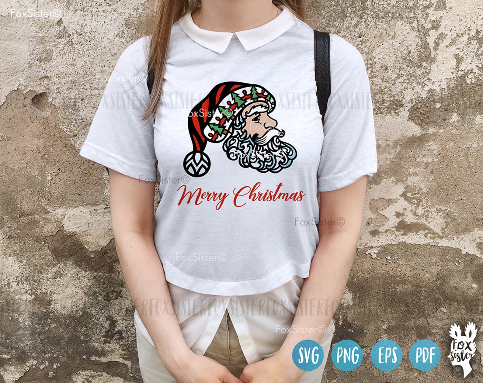 Santa Svg Cut File for Cricut and Silhouette Santa Claus Svg - Etsy