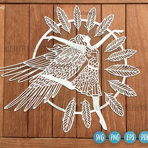 Flying Angel Svg for Cricut and Silhouette, Svg Files, Foxsister ...