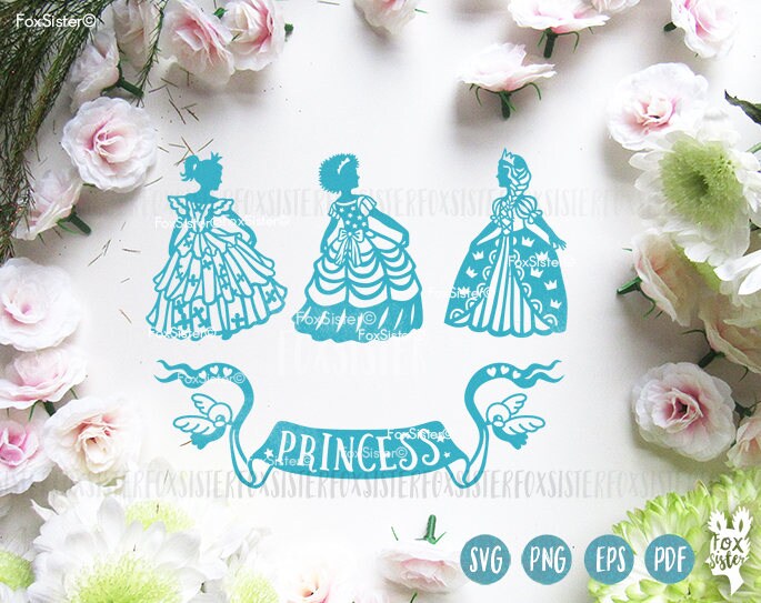 Little Princess Svg Cut Files for Cricut and Silhouette - Etsy