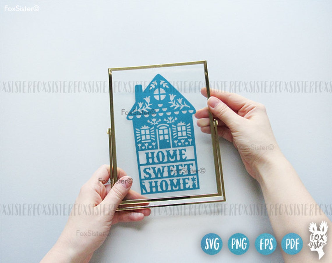 Home Sweet Home Svg House Svg Home Cut File Original Svg | Etsy