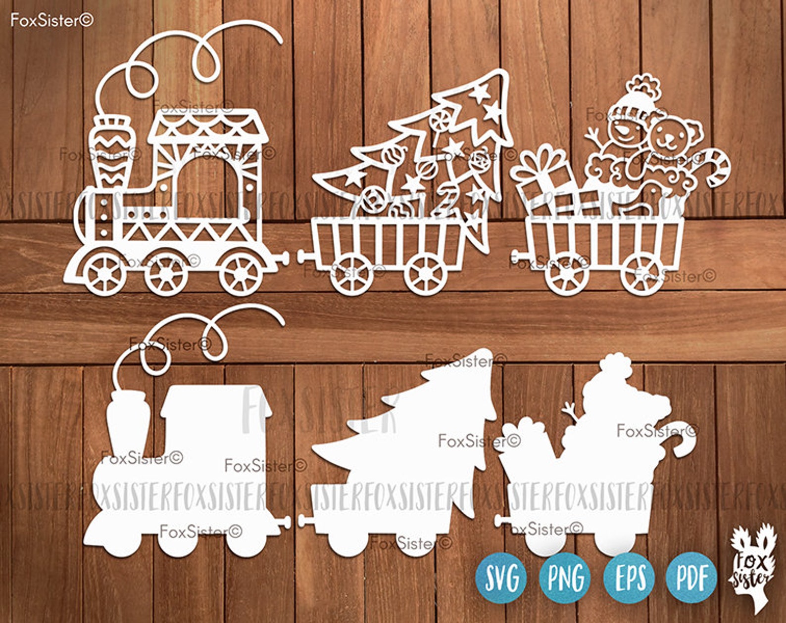 Train Set Svg Bundle Christmas Toy Svg Christmas Tree Svg - Etsy UK
