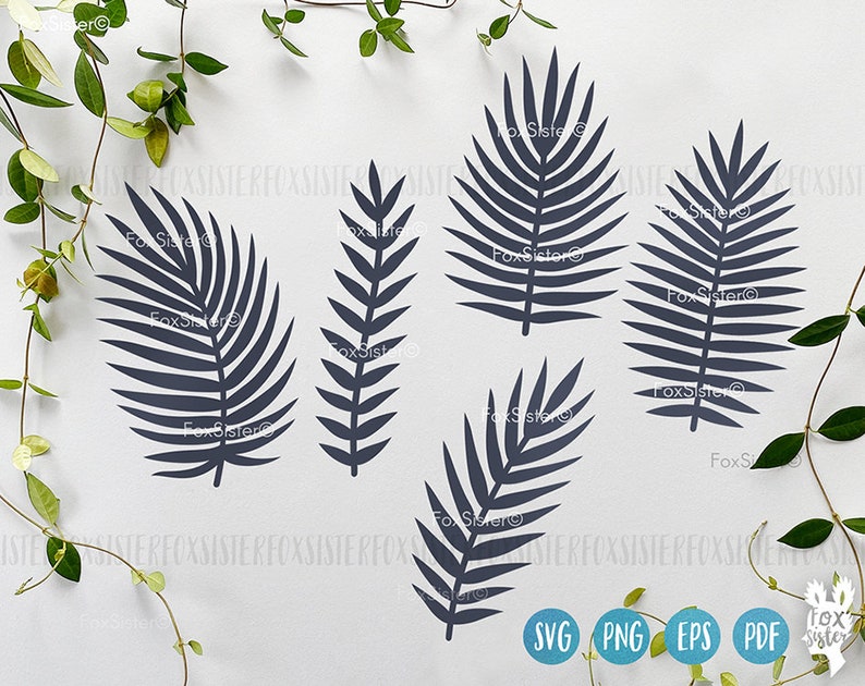 Fern Leaf Svg for Cricut and Silhouette Leaf Svg Nature Svg - Etsy