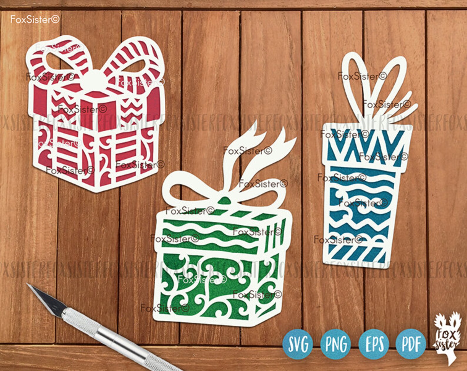 Christmas Gifts Svg Bundle Cut File Christmas Gifts Clipart - Etsy