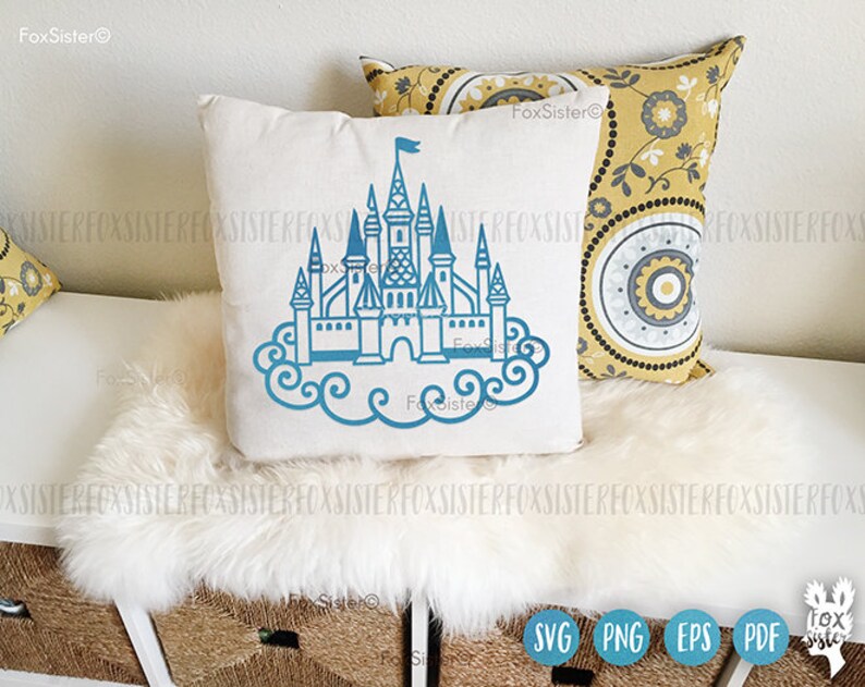 Castle Svg, Castle Cut File, Castle Clipart, Fairy Tale Svg, Magic Svg ...