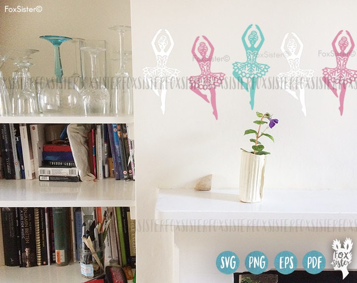 Ballet Dancer Ballerina Svg Cut Files Ballet Svg Cut File - Etsy