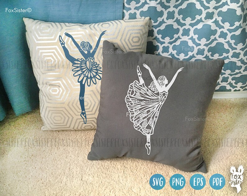 Ballerina Svg Bundle for Cricut and Silhouette Ballet Svg | Etsy