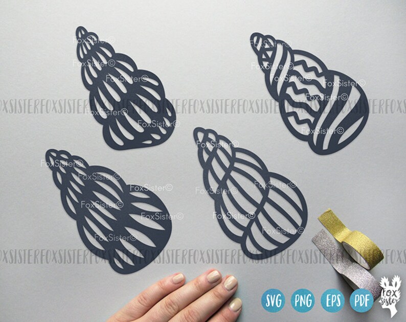 Shells Svg Bundle Shell Svg Shell Clipart Shell Cut File | Etsy