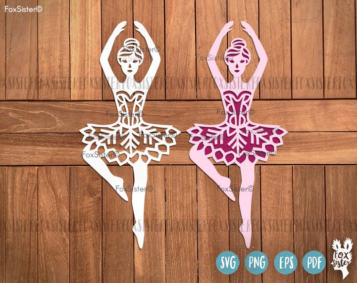 Ballet Dancer Ballerina Svg Cut Files Ballet Svg Cut File - Etsy