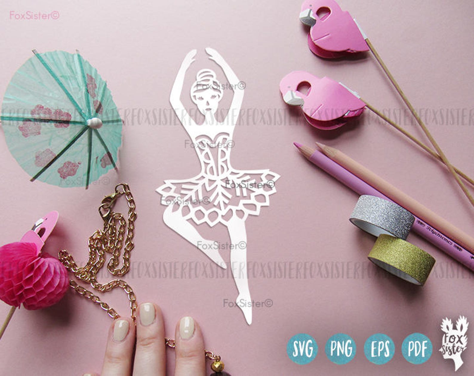 Ballet Dancer Ballerina Svg Cut Files Ballet Svg Cut File - Etsy