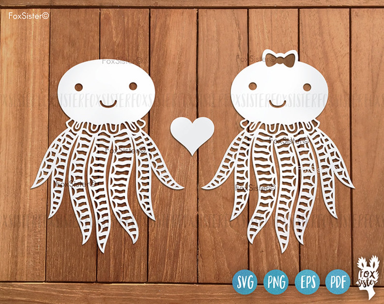 Cute Octopus Svg for Cricut and Silhouette Svg Files Octopus | Etsy UK