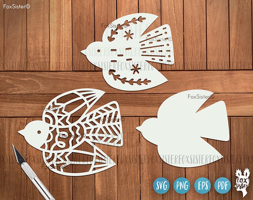 Bird Svg Bundle for Cricut and Silhouette, Bird Svg Files, Birds Cut ...