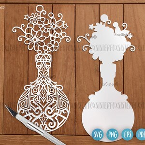 Magic Bottle Svg Bundle for Cricut and Silhouette, Bottle Svg, Potion ...