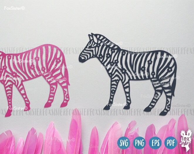 Zebra Svg, Zebra Clipart, Floral Zebra Svg, Zoo Svg, Boho Svg, Zebra ...