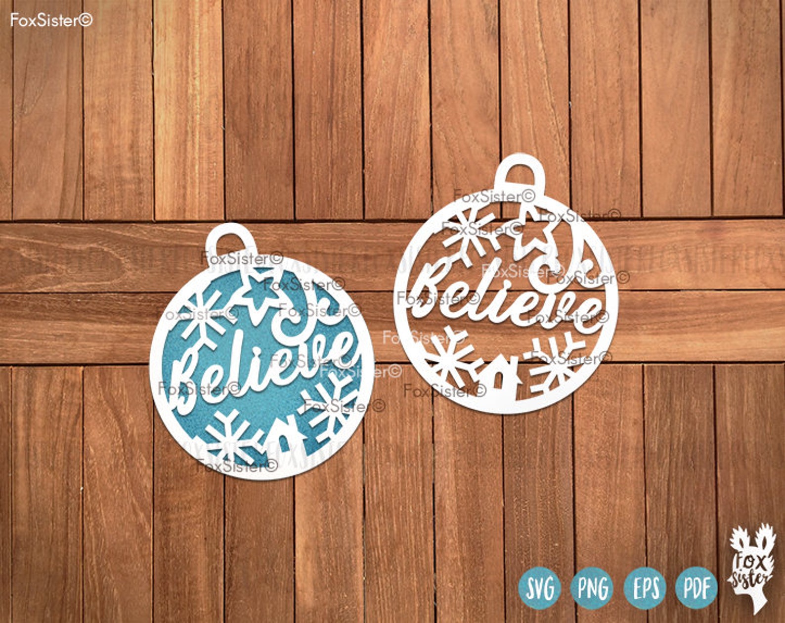 Christmas Baubles SVG Bundle SET 7, Bauble Svg, Words Faith, Family ...