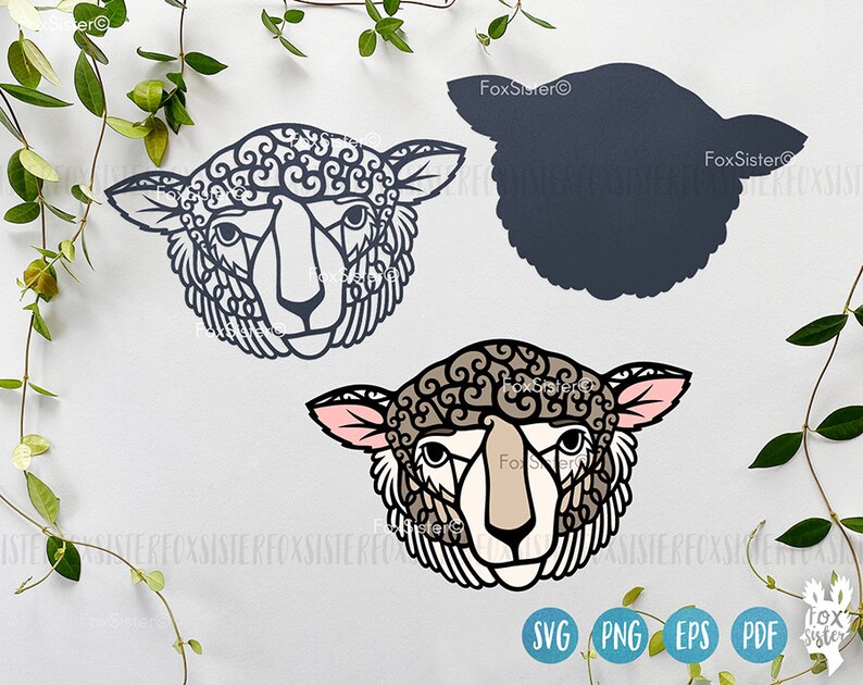 Sheep Svg for Cricut and Silhouette Farm Animal Svg Farm - Etsy