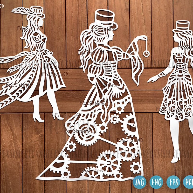 Steampunk Svg - Etsy