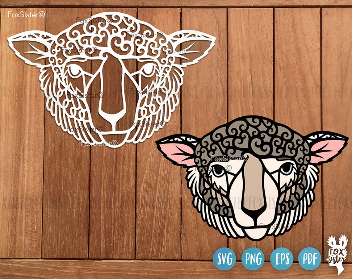 Oveja svg para Cricut y Silhouette animal de granja svg - Etsy España
