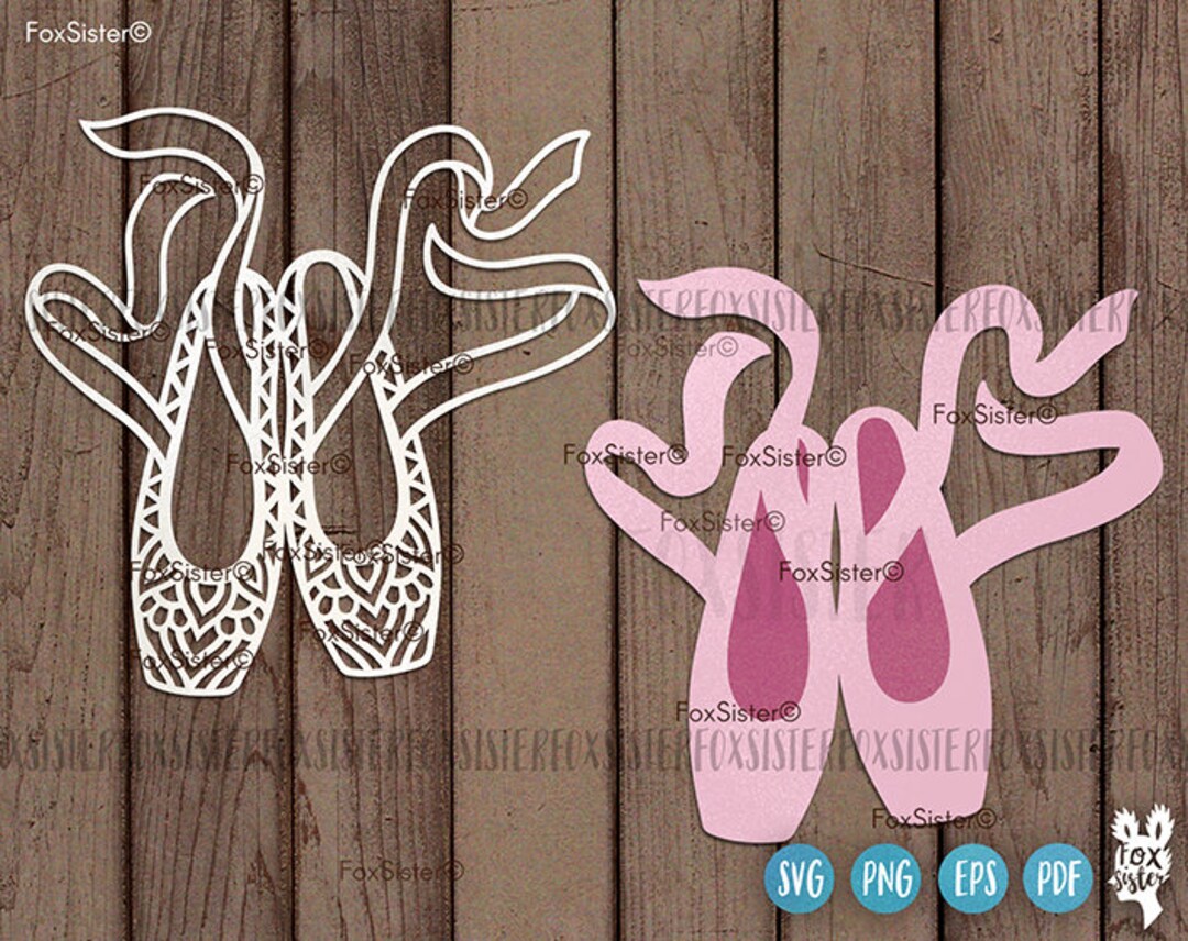 Ballet Shoes Svg Cut File, Ballerina Svg, Ballet Svg Vector Art, Ballet ...