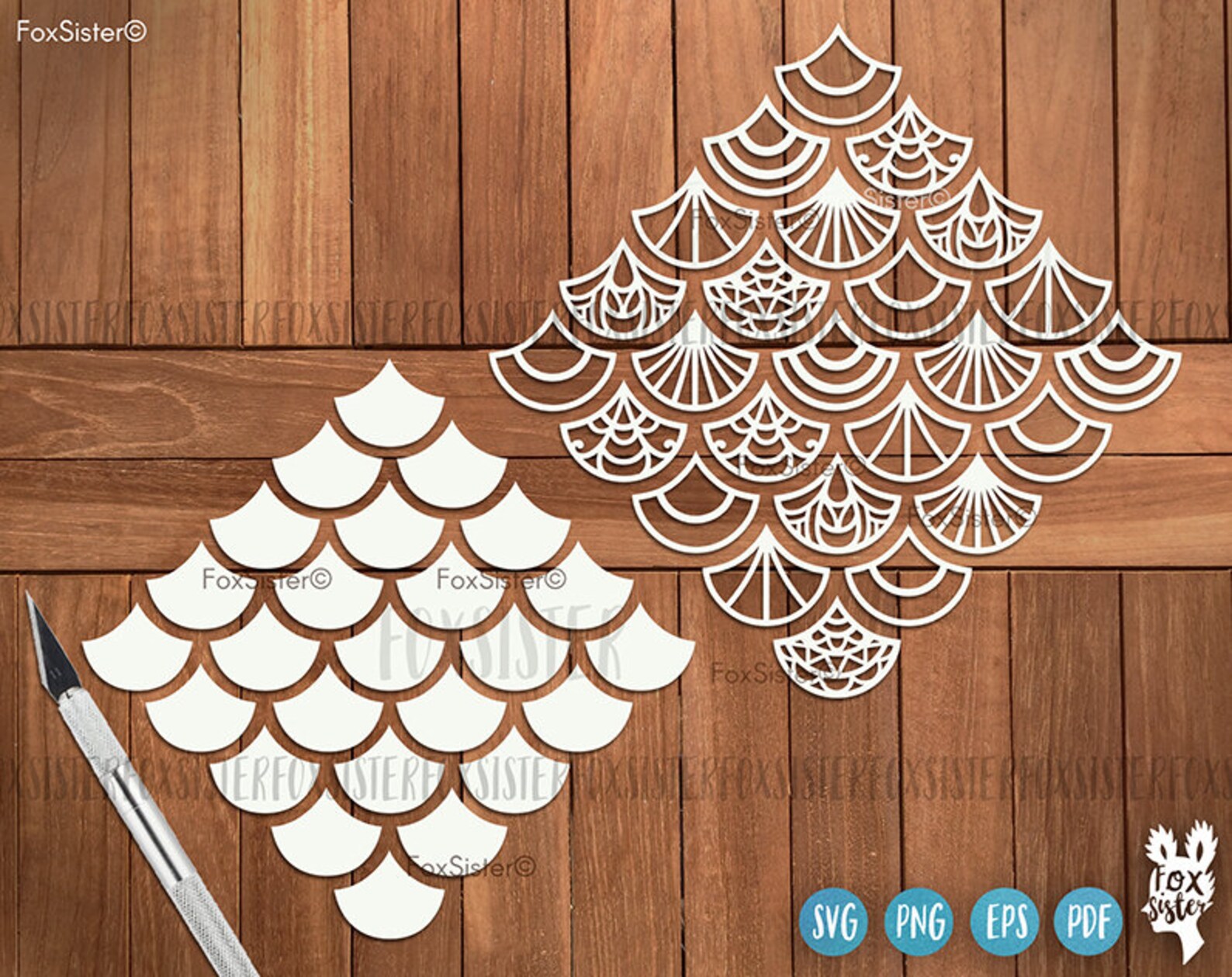 Mermaid Scales Svg, Mermaid Svg, Mermaid Pattern Svg, Mermaid Cutting ...