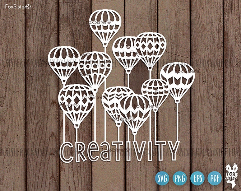 Creativity svg for Cricut and Silhouette svg files Inspiring | Etsy
