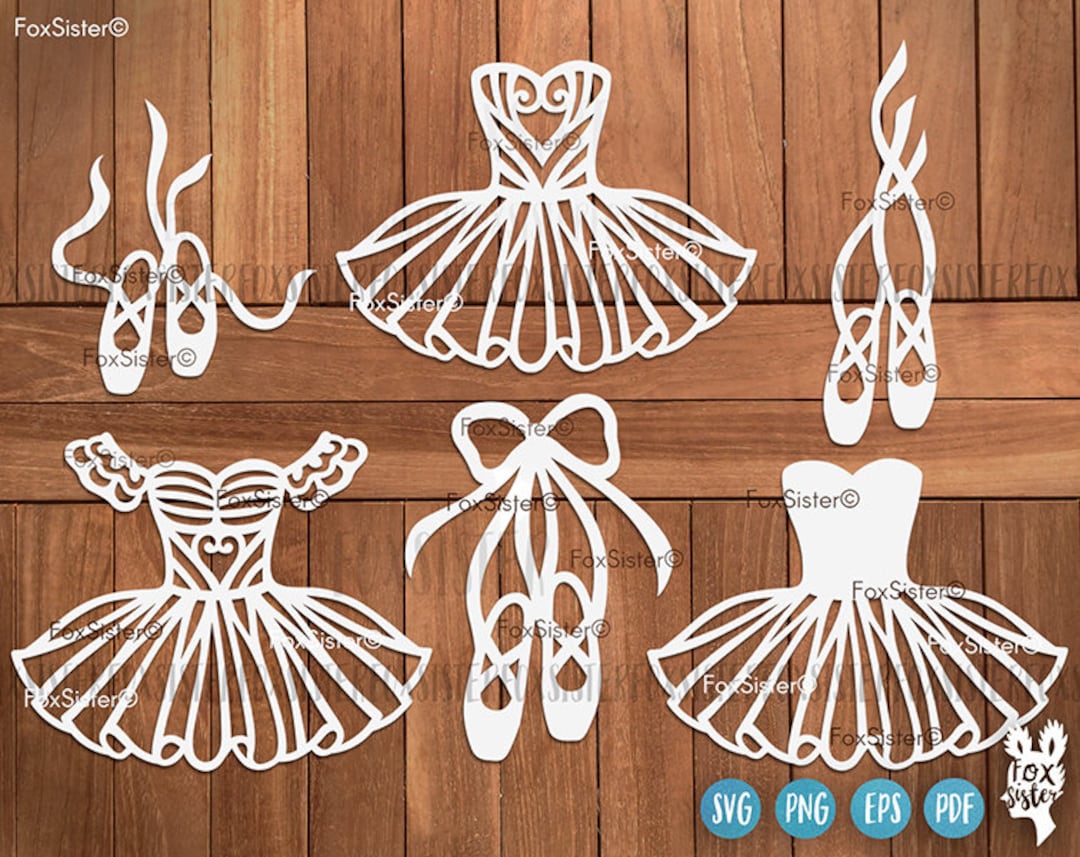 Ballerina Svg, Ballerina Dress Svg, Little Girl Ballet Dancer Svg ...