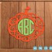 21 Halloween Monogram Frames SVG Bundle, Cut Files, Halloween Frame Svg ...
