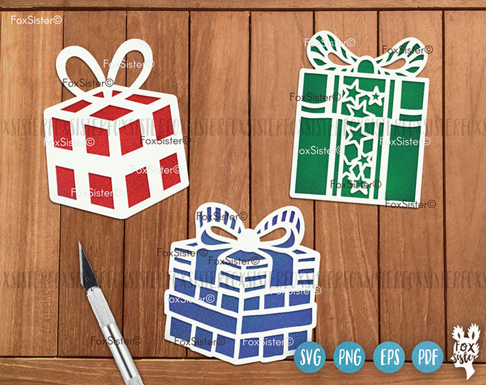Christmas Gifts Svg Bundle Cut File Christmas Gifts Clipart - Etsy