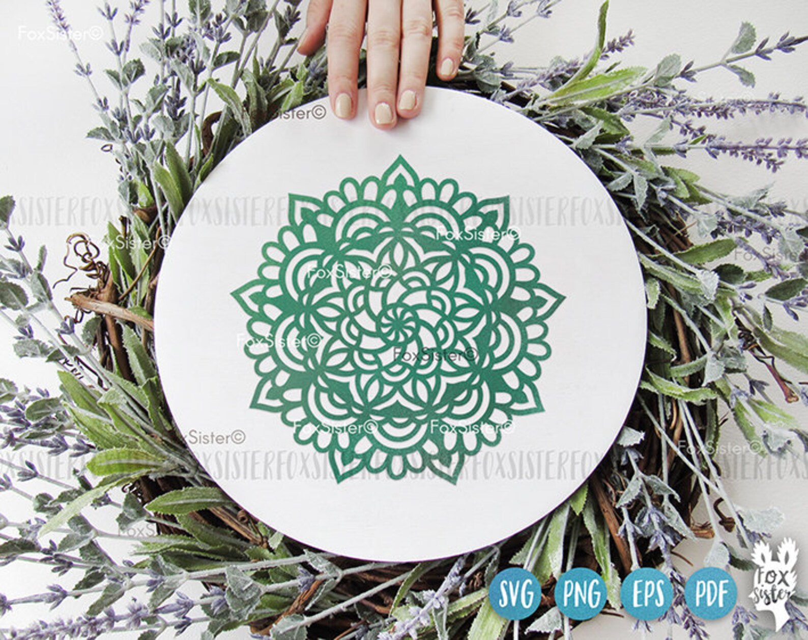 Mandala Svg Bundle vector cut files Boho Svg designs Floral | Etsy
